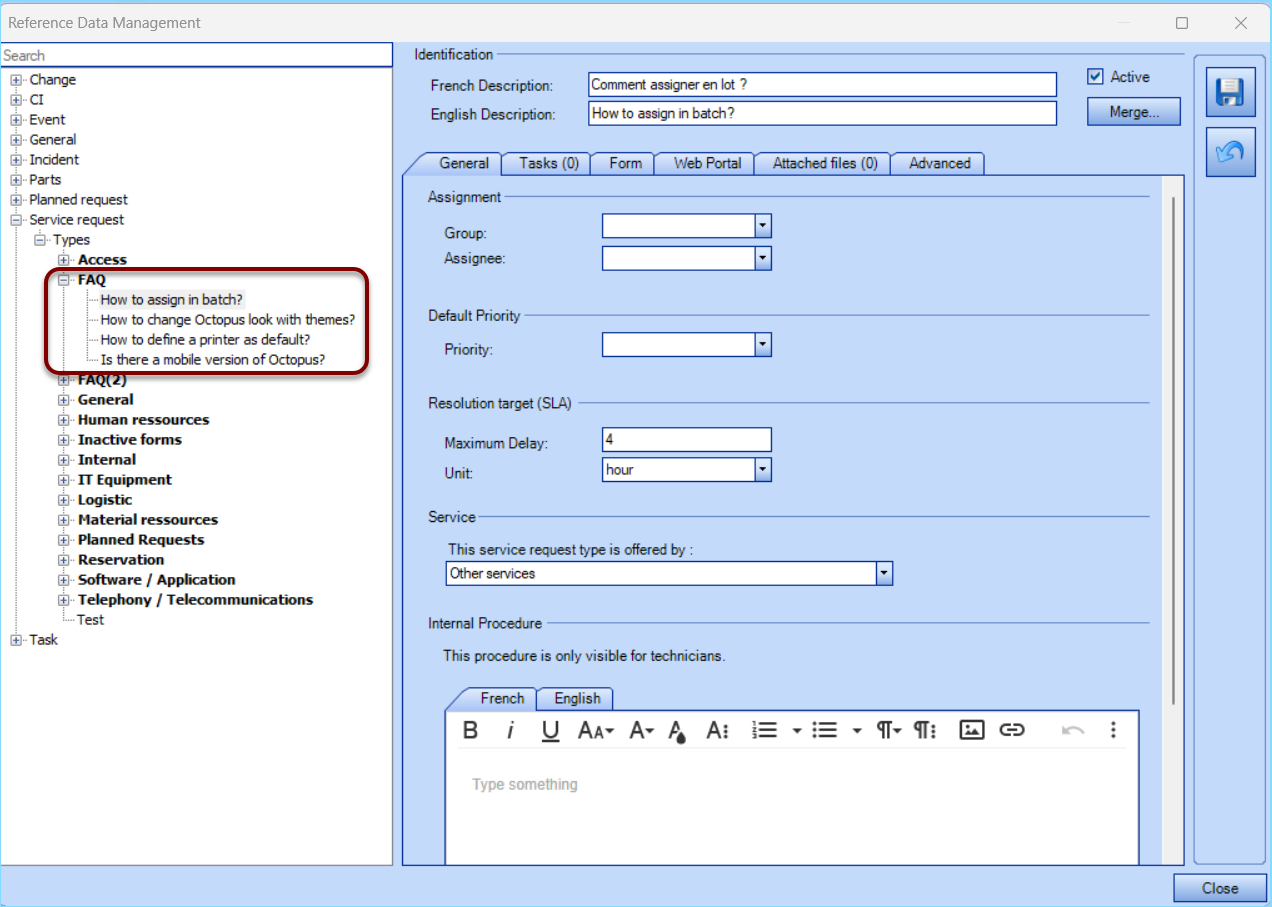 How to create a FAQ in Octopus | Doc - Octopus